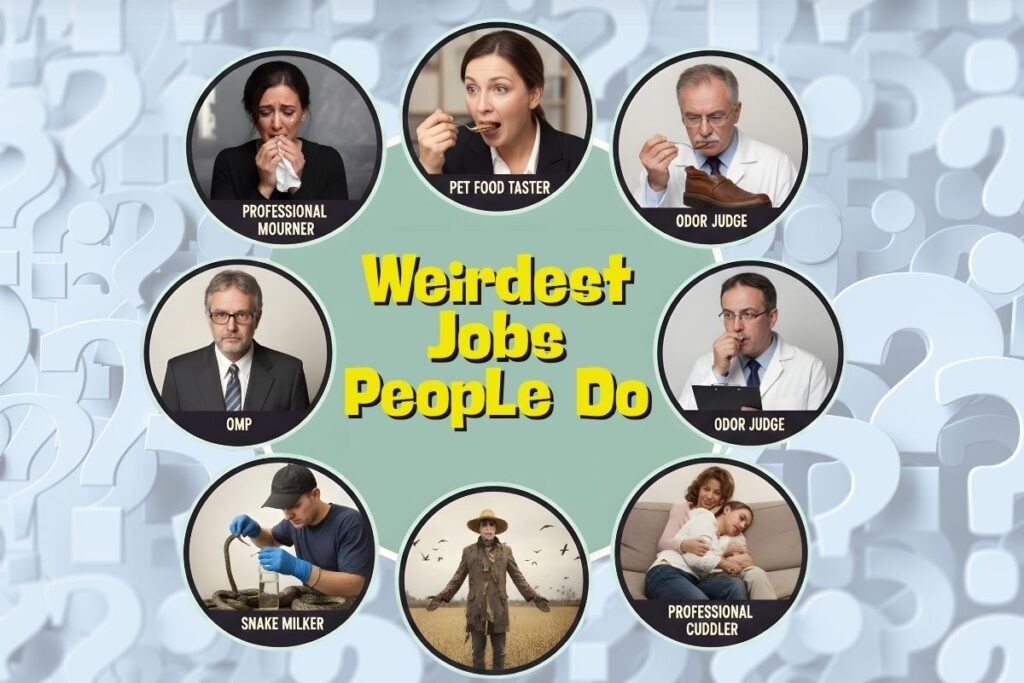 Weirdest Jobs People Do: Strange Careers Explained